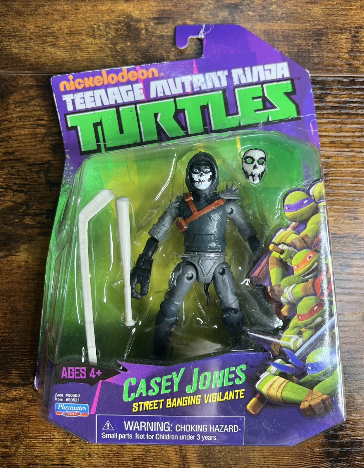 2013 Nickelodeon Teenage Mutant Ninja Turtles Casey Jones Figure New In ...