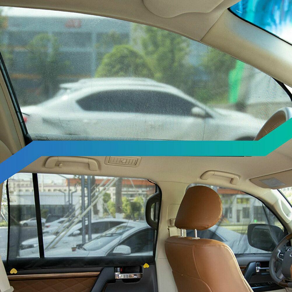 Sun Shade Cover Mesh Solar Visor Block UV Protecton For Car Side Window ...