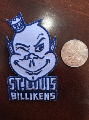 SLU Saint Louis Billikens Vintage Embroidered Iron On Patch 3" x 1.5 ...