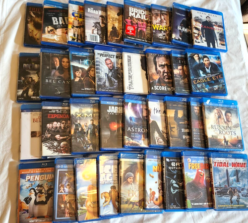 Lot of 35 Blu-ray DVD movies-New-Sealed-Mix of Combos-Digital copy-HD | eBay