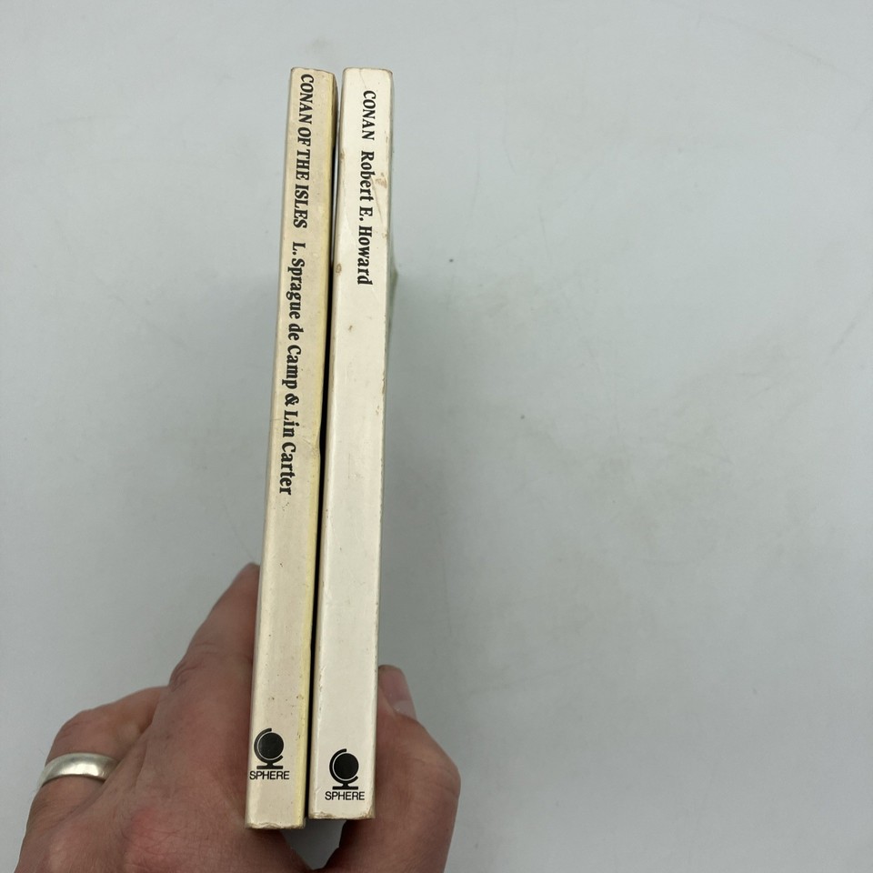 Conan Books Bundle X 2 Robert E. Howard, L. Sprague de Camp Lin Carter ...