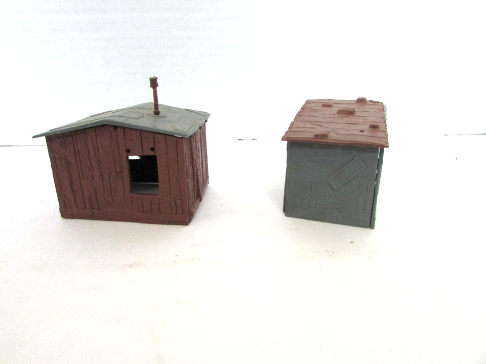 Bachmann Trackside Bldgs 2 HO Scale Shacks Shanty Shed No built ...