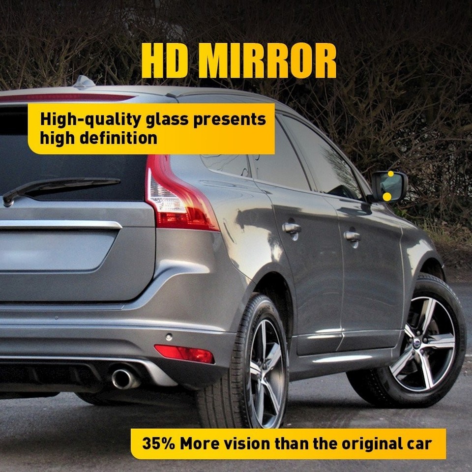 Front View Mirror Glass Heated Passenger RH For Volvo XC60 2010-2017 GA ...