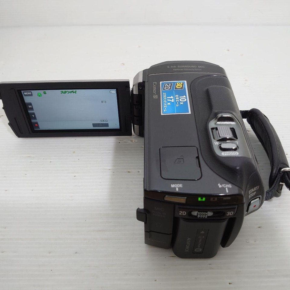 Sony Handycam HDR-TD10 3D Camcorder with Battery & Charger Tested Works ...