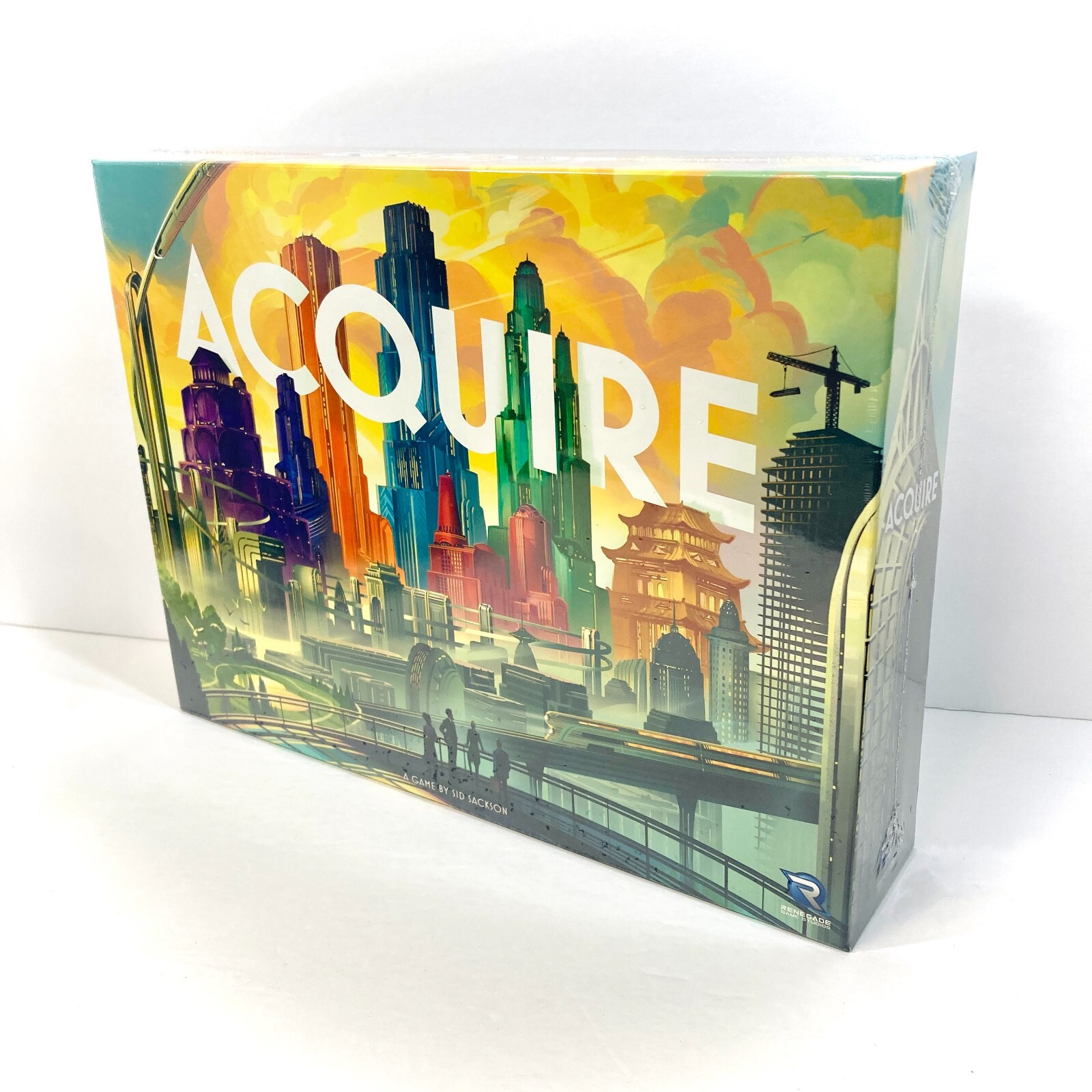 New ACQUIRE BOARD GAME renegade studios 2023 english edition sid ...