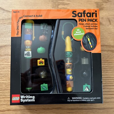 NIB Safari Pen Pack Lego writing system 2001 #2030 | eBay