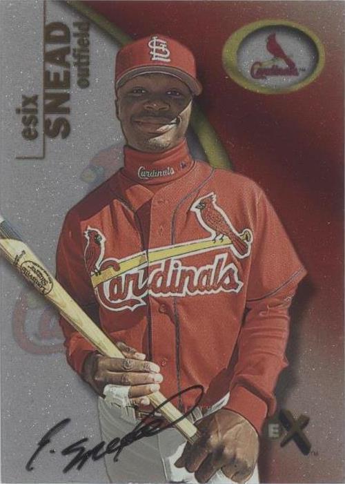 2001 EX - Esix Snead #109 Prospect Autographs /1999 (AU, RC) for sale ...