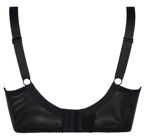 Axami Hebe BH schwarz Büstenhebe große Größen Bügel Cups Damen Dessous ...