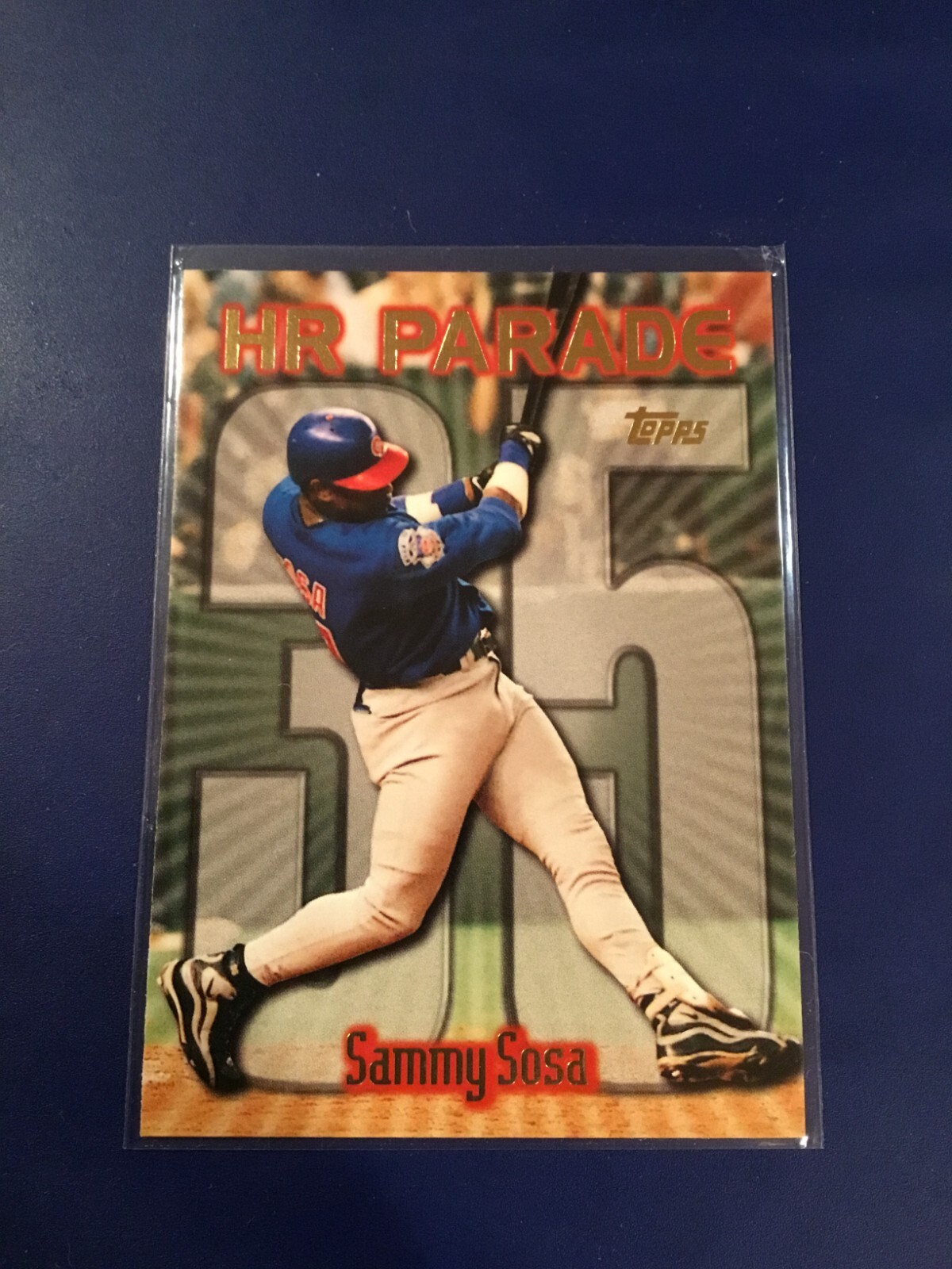1999 Topps # 461 SAMMY SOSA Home Run Parade HR 35 Chicago Cubs HOT ...