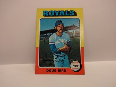 1975 Topps Doug Bird Kansas City Royals Card #364 | eBay