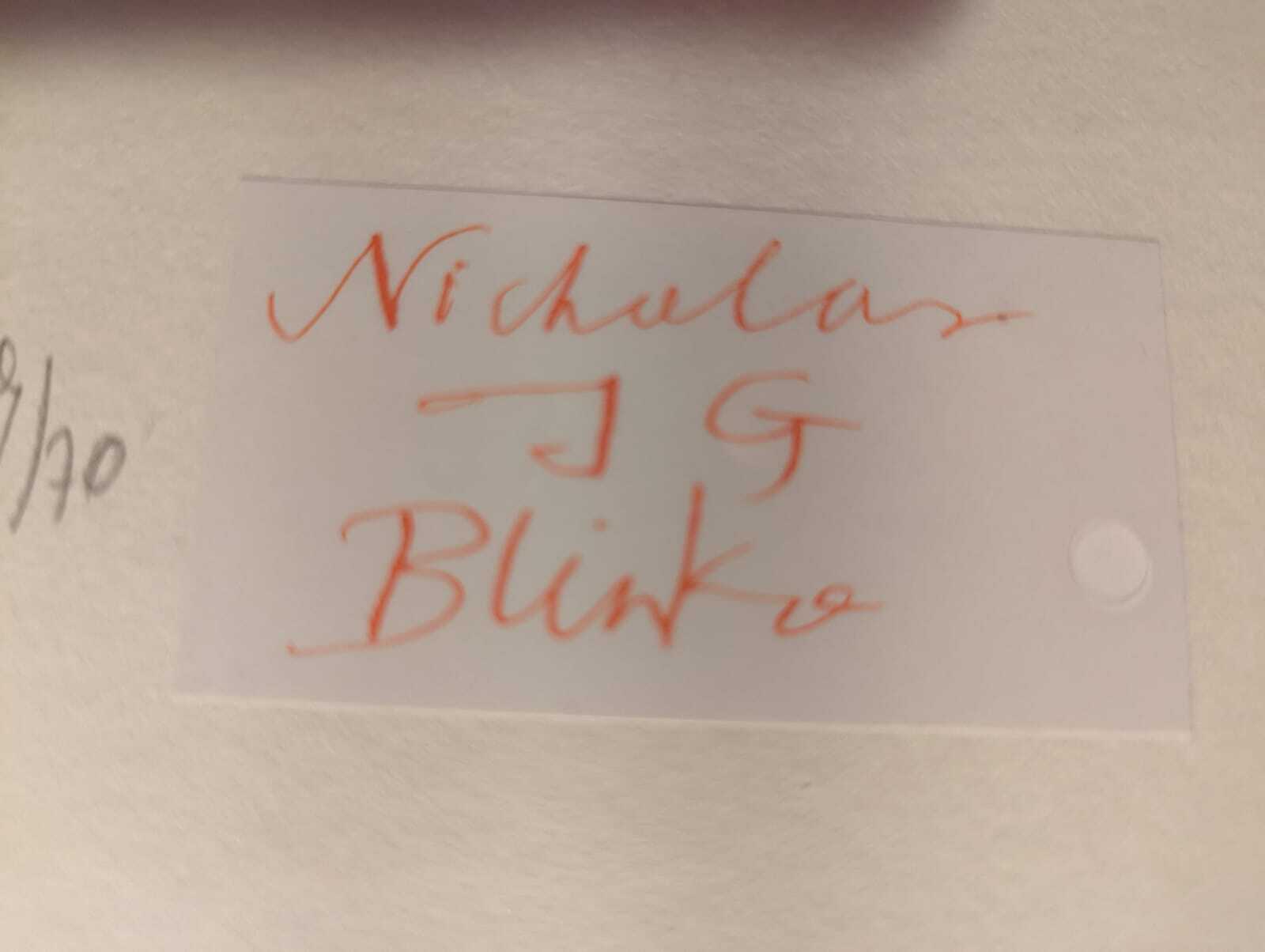 VISIONS OF THE POPE ADRIAN 37th – Nick Blinko Art Print LTD 70 HAND ...