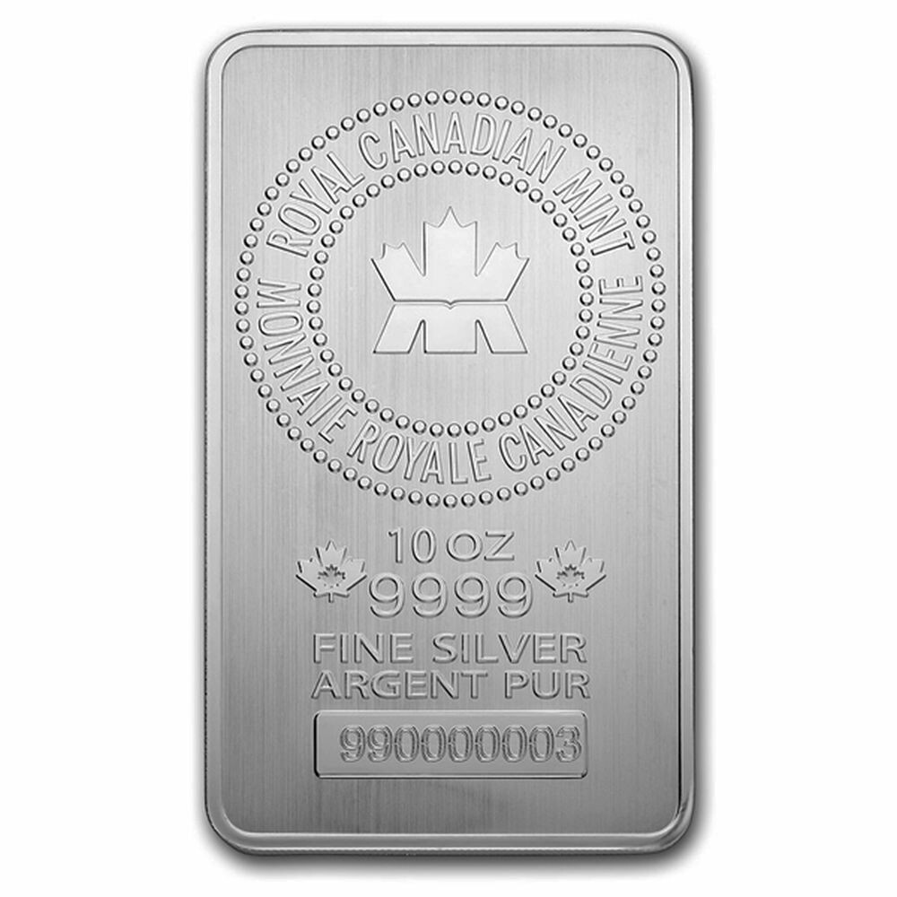 RCM Sealed Monster Box - Lot of 50 - 10 oz Silver Bar 9999 Silver - In ...