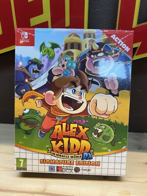 Alex Kidd in Miracle world DX Signature limited edition nintendo switch ...