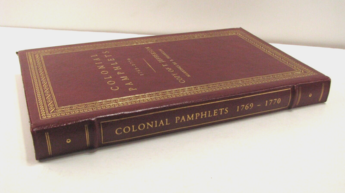 Colonial Pamphlets 1769-1770 Thomas Jefferson Library of Congress ...