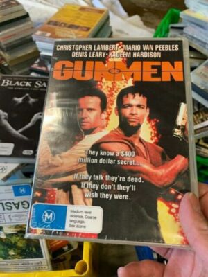 Gun Men DVD Gunmen - Christopher Lambert Mario Van Peebles RARE - BRAND ...