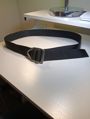 Bison Designs Mens Nylon Belt Size Large Black Made In Colorado | eBay
