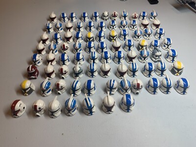 Lego Star Wars Clonearmycustoms Huge Clone Trooper Helmet 77 Lot W ...