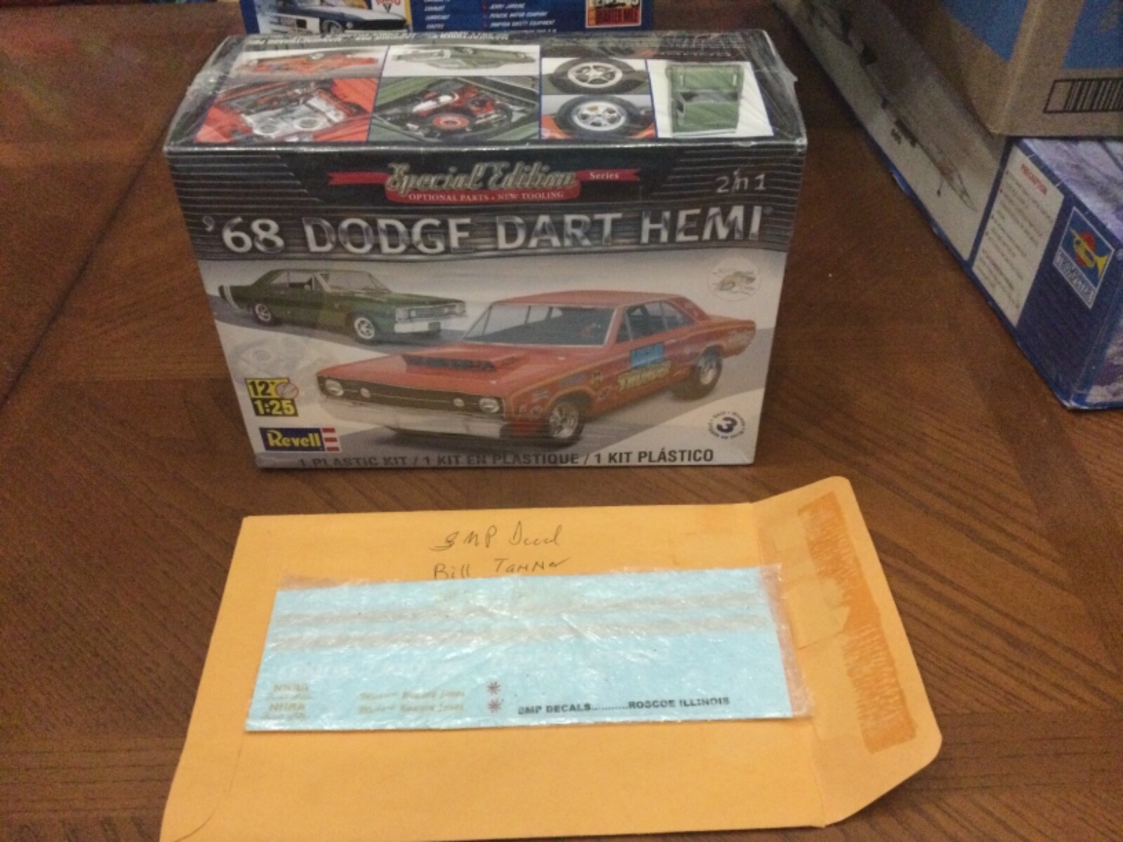 Revell '68 Dodge Dart Hemi with “Bill Tanner” Super Stock decals | eBay