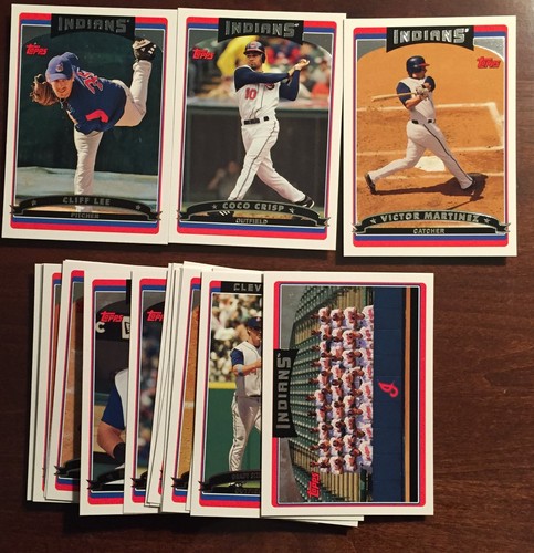 2006 Topps Cleveland Indians Team Set | eBay.de