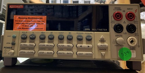 Keithley 2000 Digital Multimeter for sale online | eBay