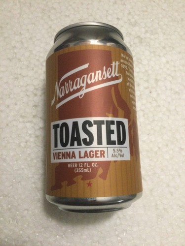 Narragansett Brewery Toasted Vienna Lager 12oz Beer Can Providence ...