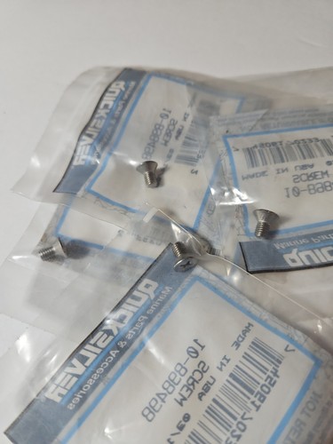 Mercury Quicksilver Screw 10-898498 (4 FOR $8) NOS OEM MQ6/7 | eBay