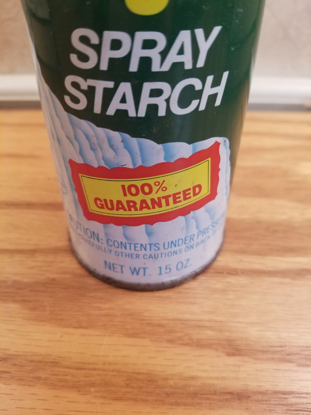 Vintage 1981 Niagara SPRAY STARCH 10c OFF Steel 15 oz Spray Can Feels ...