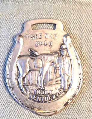 Antique Green River Whiskey watch fob U.S. Marine Hospital Award Old ...