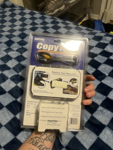 Sima CT-1 VHS Transfer To DVD Copy This Digital Video Enhancer ...