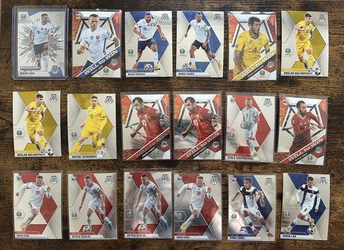 2021 Panini Mosaic UEFA Euro Soccer 37-Card Lot. Mixed European Teams ...