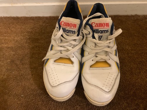 Renault William f1 trainers uk8 blue white yellow | eBay UK