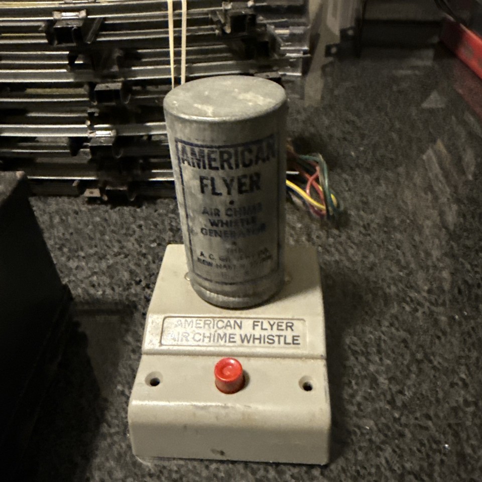 Gilbert Co. American Flyer No.2 - 75 Watt train Transformer, Air Chime ...