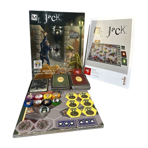 Mr Jack Board Game Deduction Strategy Hurrican Jack the Ripper ...