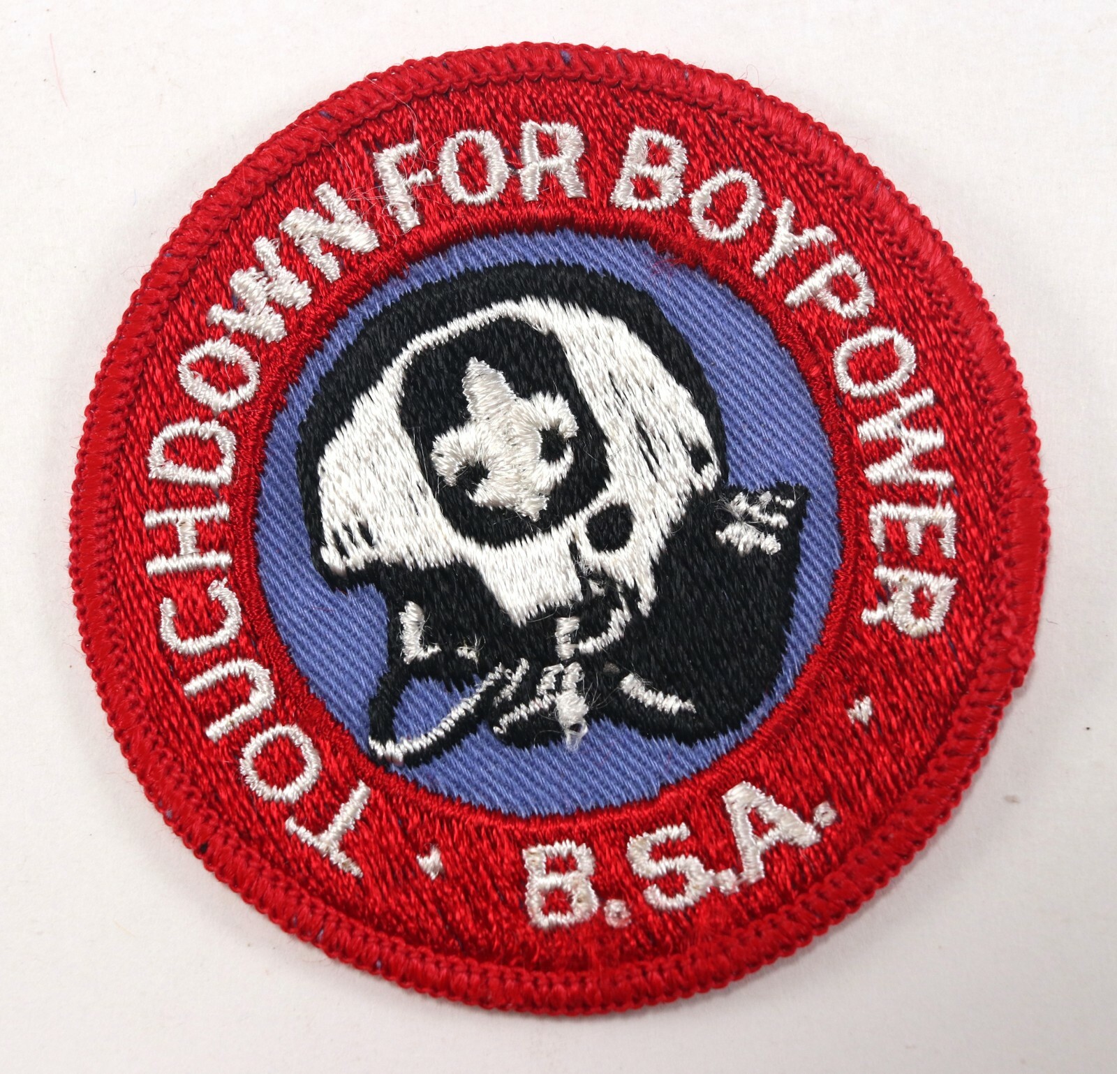 Vintage Touchdown for Boypower Football Helmet Boy Scouts of America ...