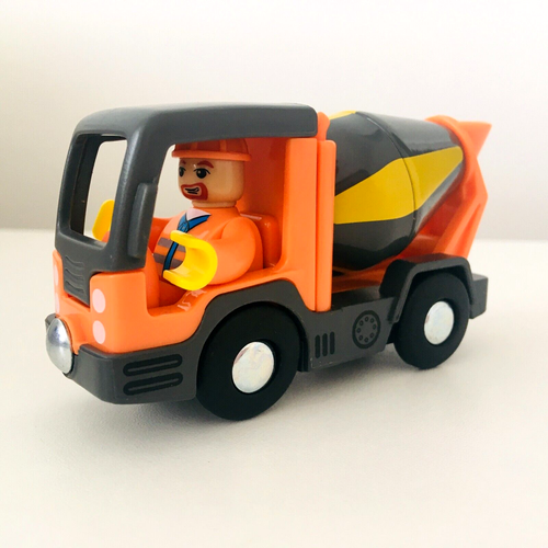 Brio Compatible Cars Thomas Compatible Toys for Wooden Railway Mixer ...