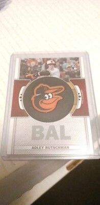 2023 Topps Adley Rutschman RC Commemorative Team Logo Patch Relic Card ...