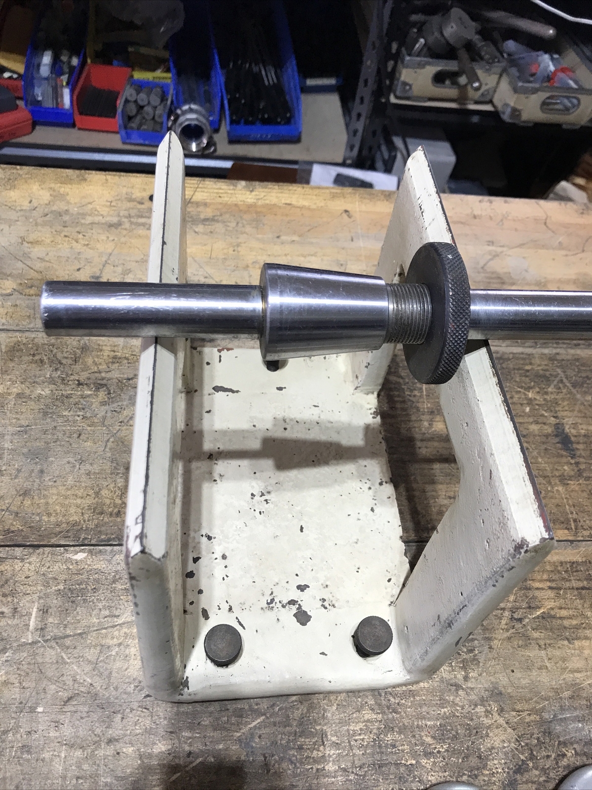 GRINDING WHEEL Balancing Fixture Stand With Arbor | eBay