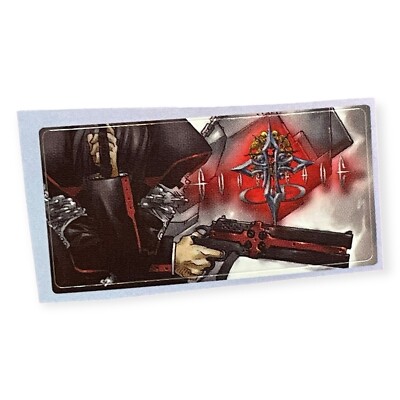 Sony PlayStation 2 PS2 Gungrave Official Japanese Memory Card Sticker ...