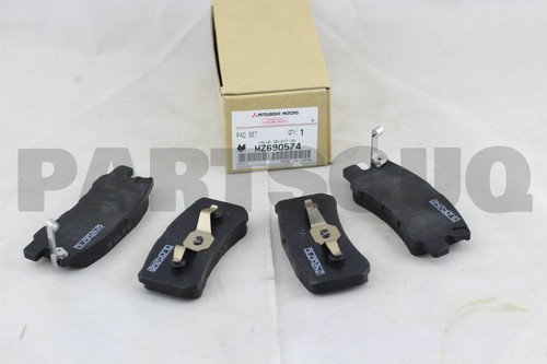 MZ690574 Genuine Mitsubishi PAD SET,RR BRAKE | eBay