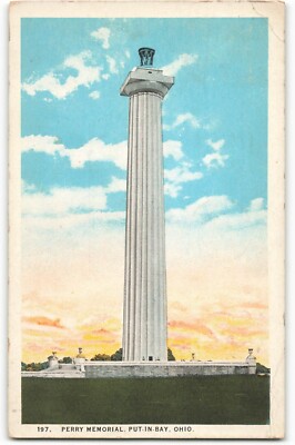 1925 Perry Memorial, Put.In.Bay, Ohio VTG Postcard TM2. | eBay