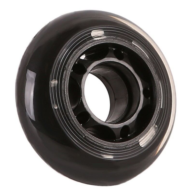 4Pcs Roller Skates Rubber Wheels -Skid Mute Wear-Resistant Roller ...