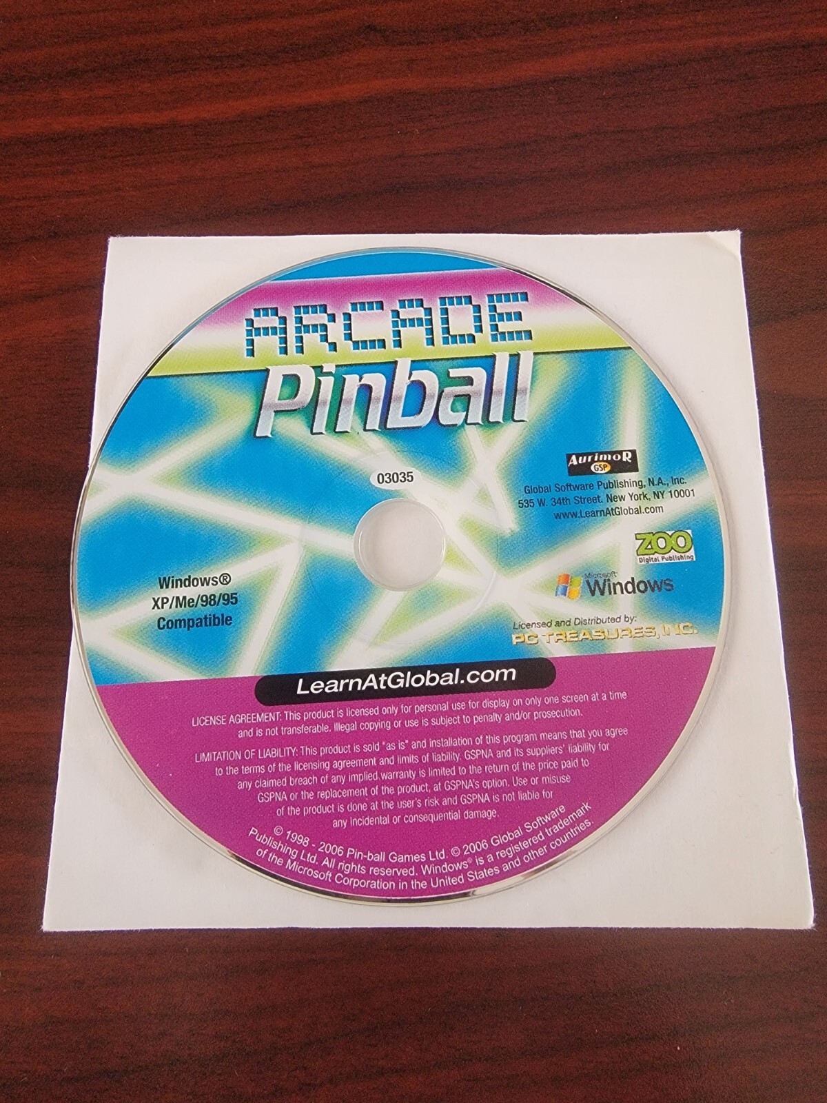 Microsoft Pinball Arcade (PC, 1998) 93007475261| eBay