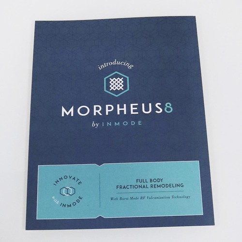 InMode Morpheus 8 RF Microneedling Marketing Information Trifold | eBay
