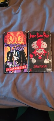 ICP Shockumentary VHS Six Joker's Unauthorized VHS Rare OG Juggalo ...