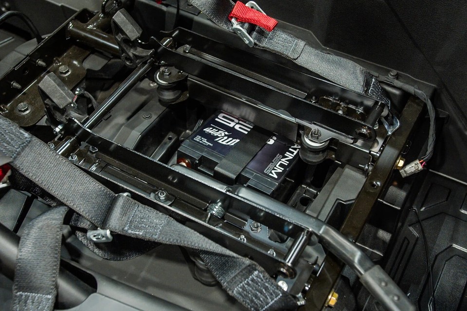 UTV Stereo Dual 2nd Battery Upgrade Kit Polaris RZR PRO XP PRO R TURBO ...