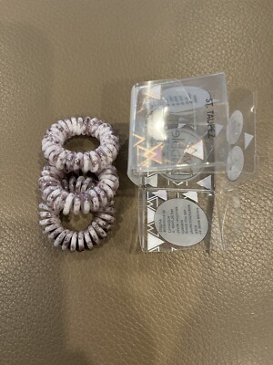 Original Invisibobble Traceless Hair Ring 3 Pieces Purple Tye Dye NIB ...