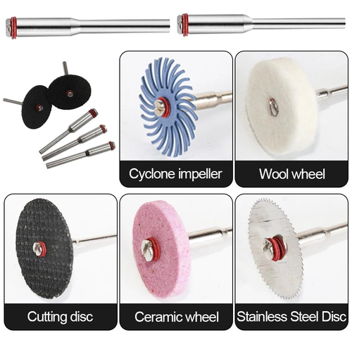 30 Pack Diamond Cutting Wheel Mounting Mandrel Replacement Cut Off ...