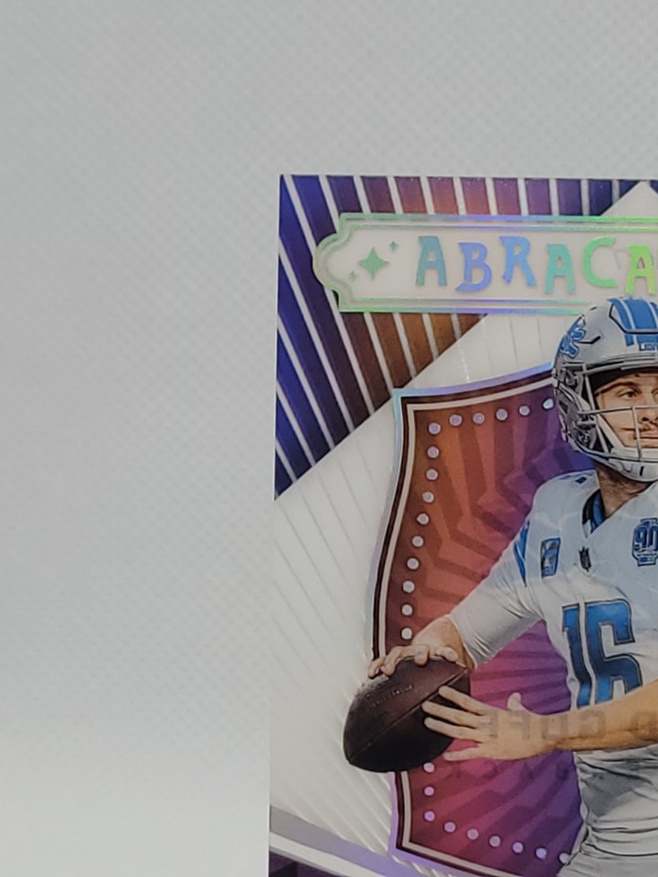 2024 Panini Illusions - Abracadabra Jared Goff #7 Stardust | eBay UK