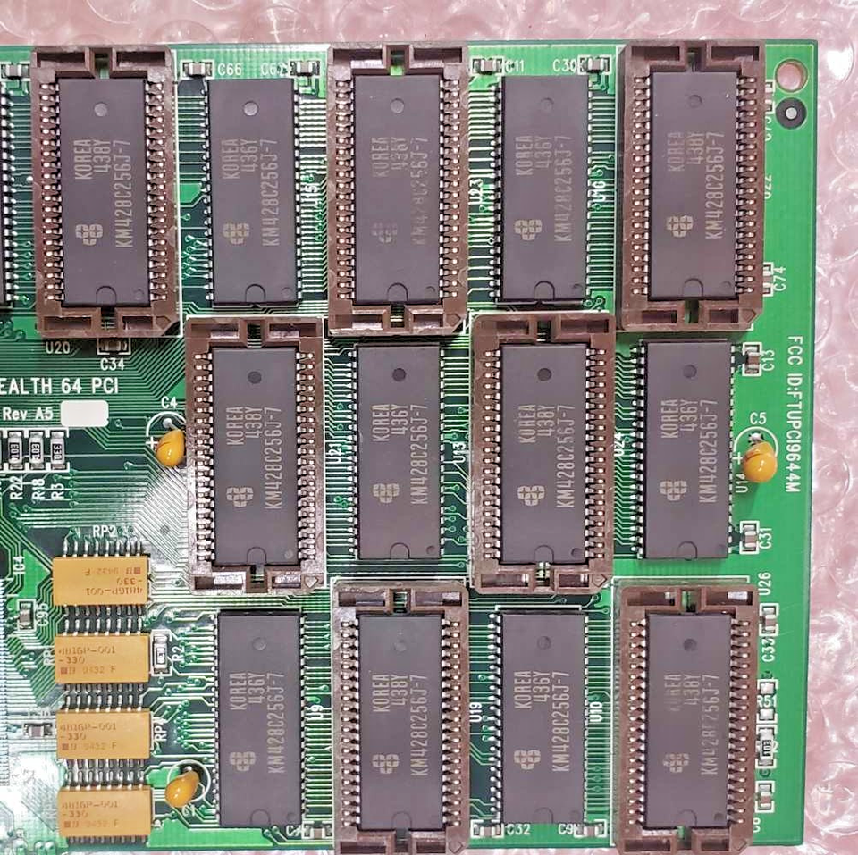 Vintage 1994 Diamond Stealth 64 PCI graphics card 4MB VRAM S3 Vision ...