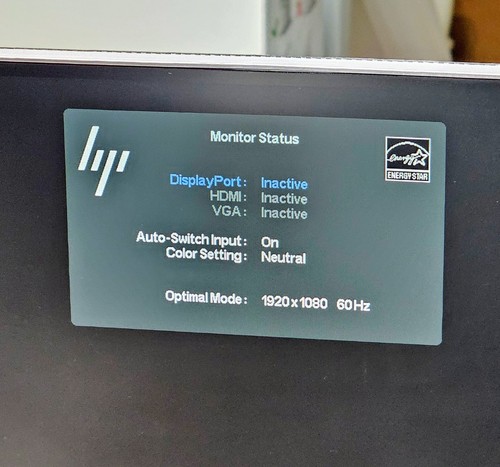 HP E223 EliteDisplay 21.5" FHD 1920x1080 LED Monitor w/ Mini/TC 757783 ...